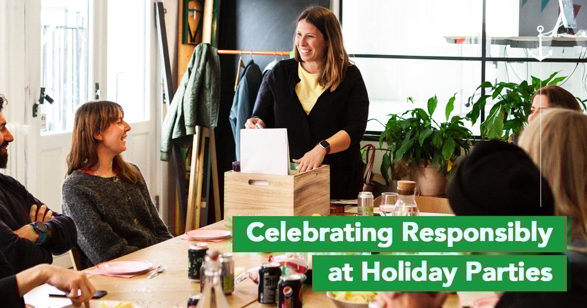 Celebrating Responsibly at Holiday Parties